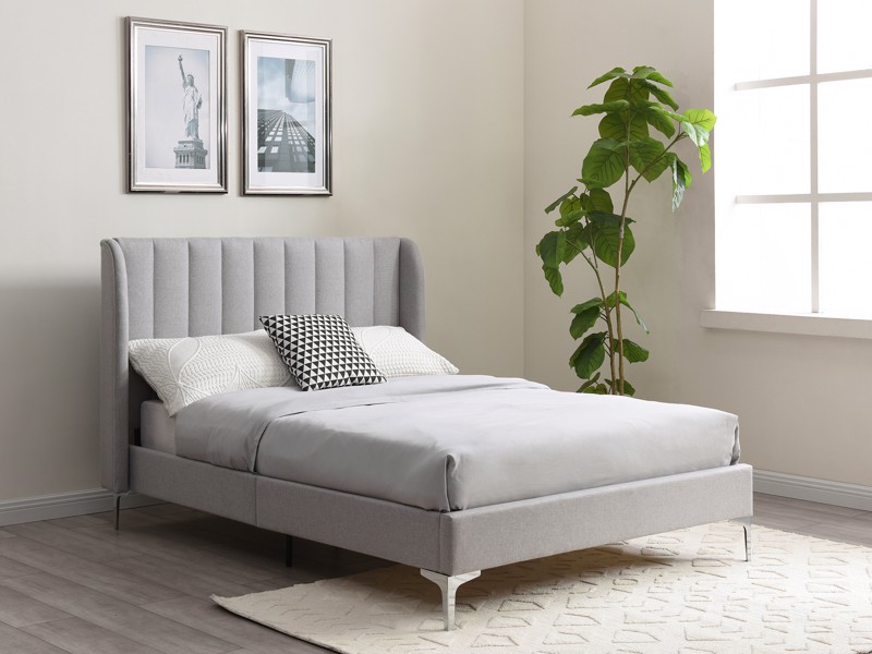 Vienna Light Grey Fabric